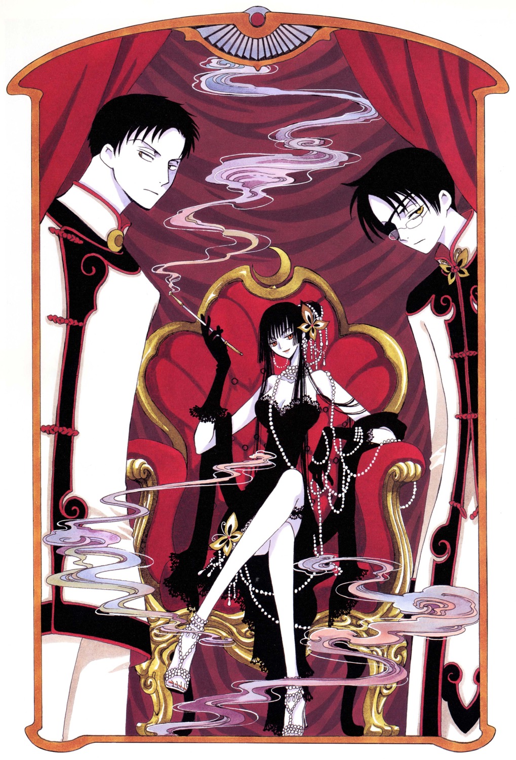 clamp xxxholic doumeki shizuka ichihara yuuko watanuki kimihiro | #20759 | yande.re